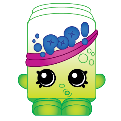 Shopkins #FF-036 - Soda Pops - a Exclusive Shopkin